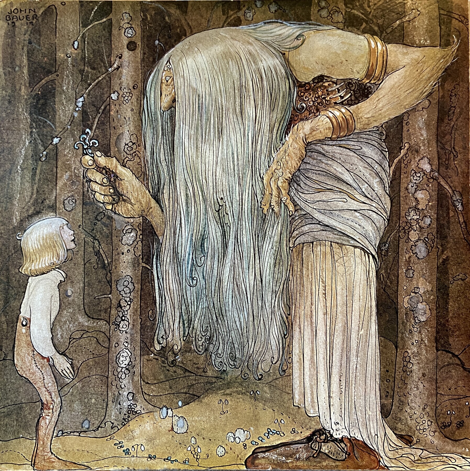 Föreläsning om John Bauers liv och livsöde Studieförbundet Vuxenskolan